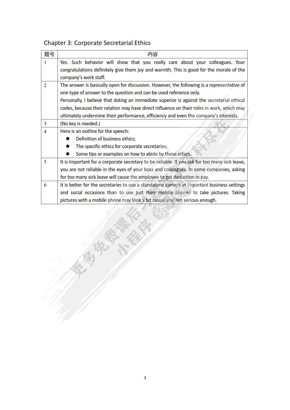 商务秘书实务（第四版薛宁地课后习题答案解析